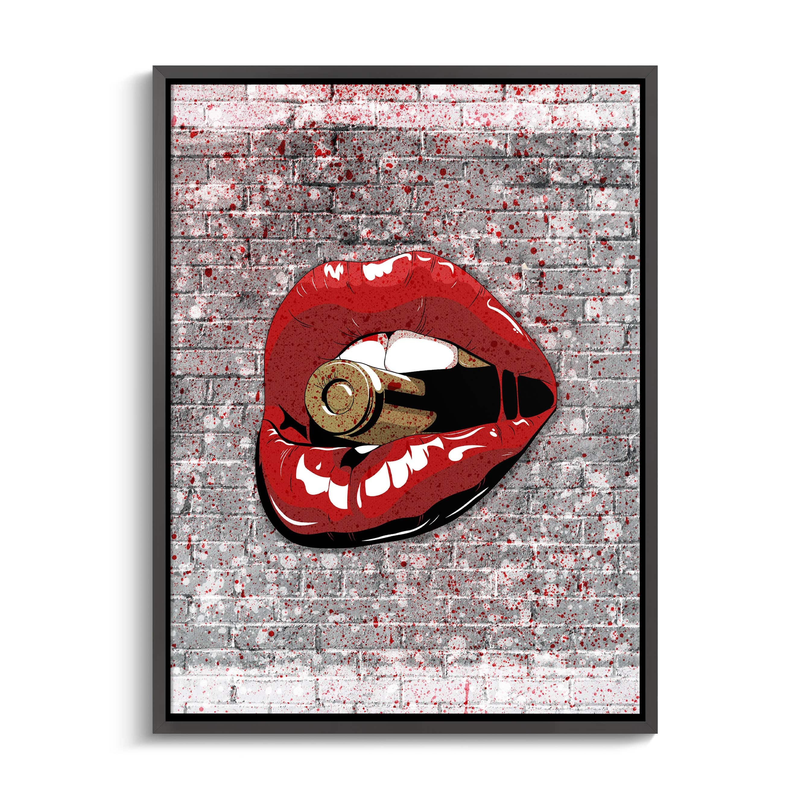 "BULLET LIPS" - Art For Everyone